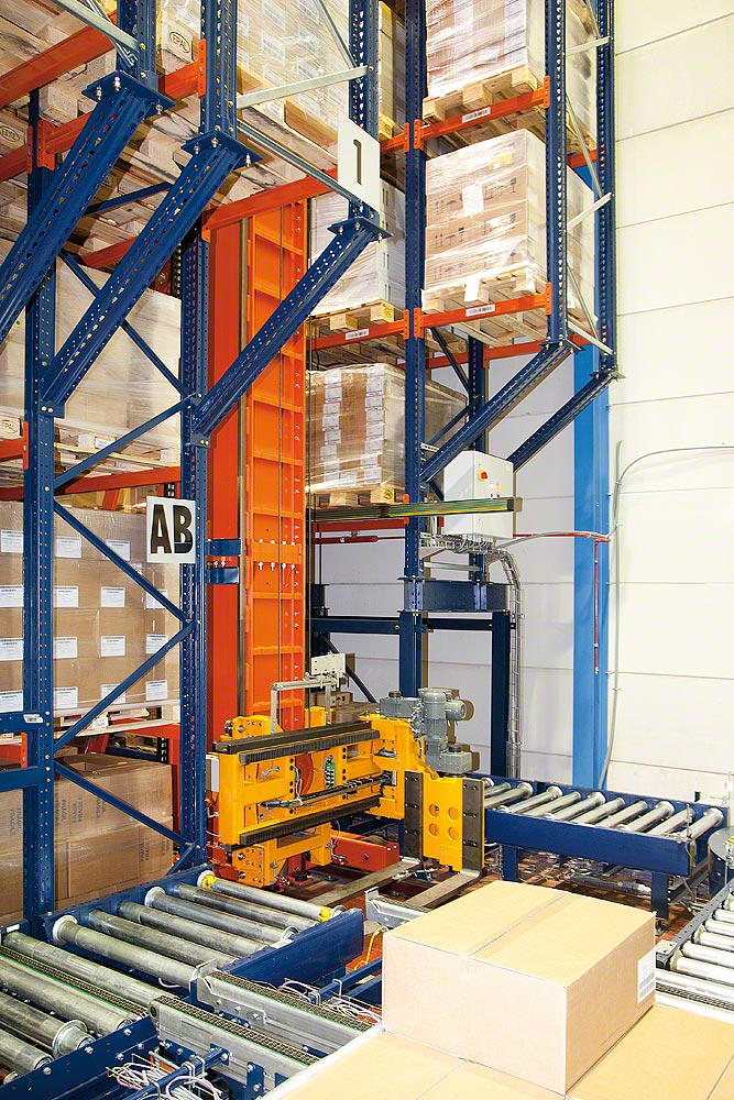 Automatic Trilateral Stacker Cranes | Automated Warehouse for Pallets ... Automatic Trilateral Stacker Cranes | Automated Warehouse for Pallets ...