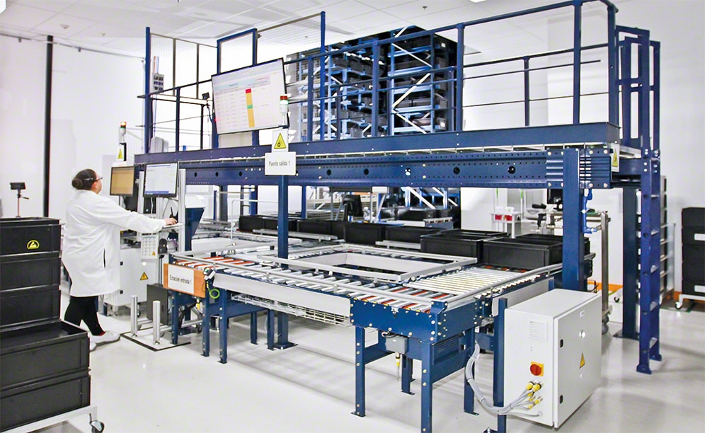 The automated miniload warehouse of Continental in Mexico – Mecalux.co.uk