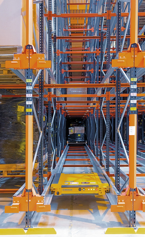 Case study of Pallet Shuttle system in Gémo warehouse in France ...