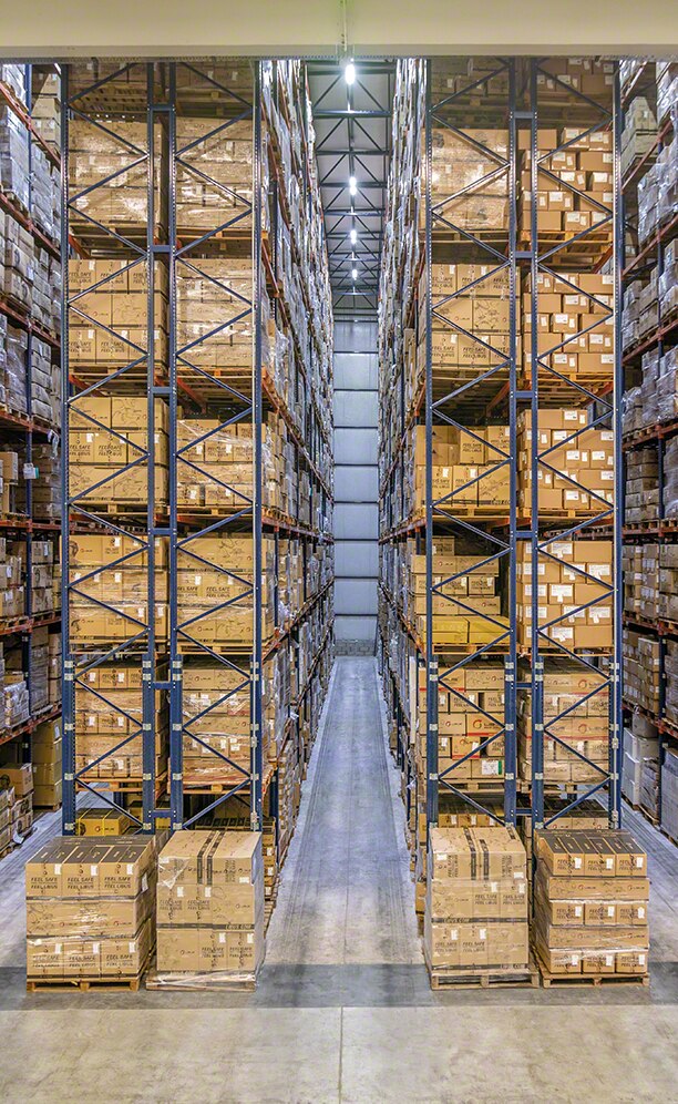 Personal protection equipment warehouse - Mecalux.co.uk