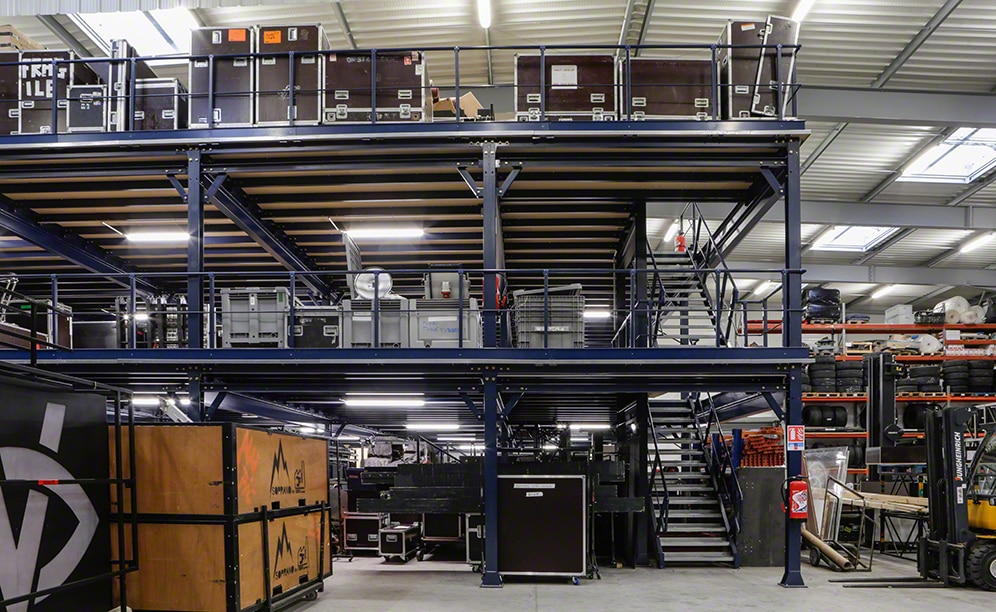 Artys warehouse for sound systems - Mecalux.co.uk