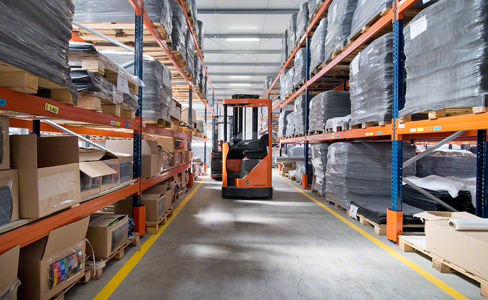 Optimisation of Kleen-Tex warehouse - Mecalux.co.uk