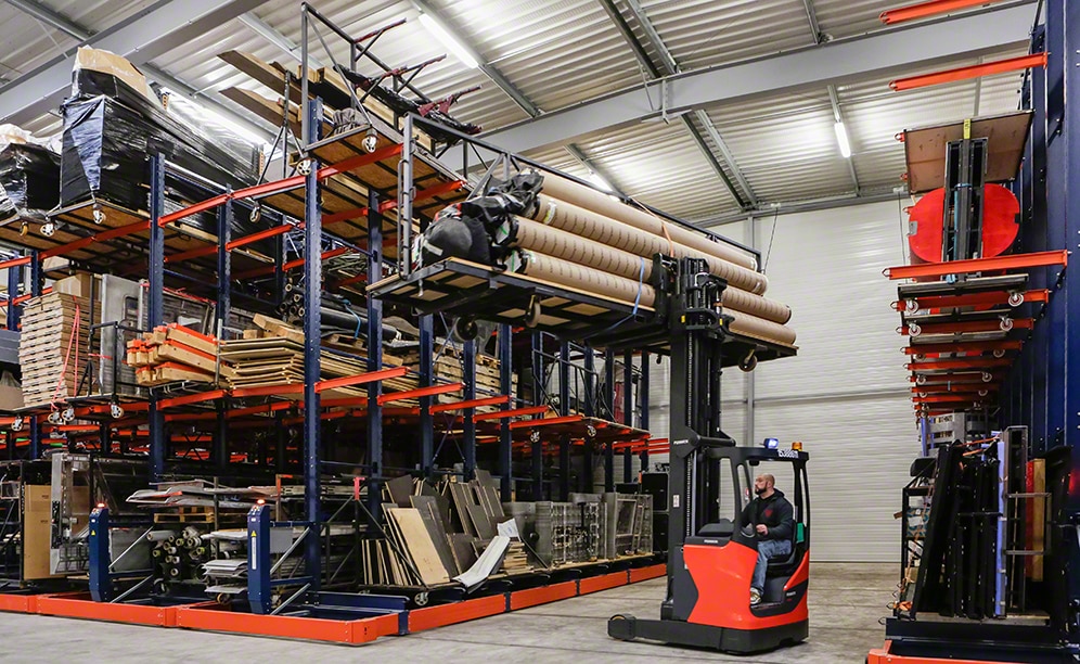 Artys warehouse for sound systems - Mecalux.co.uk