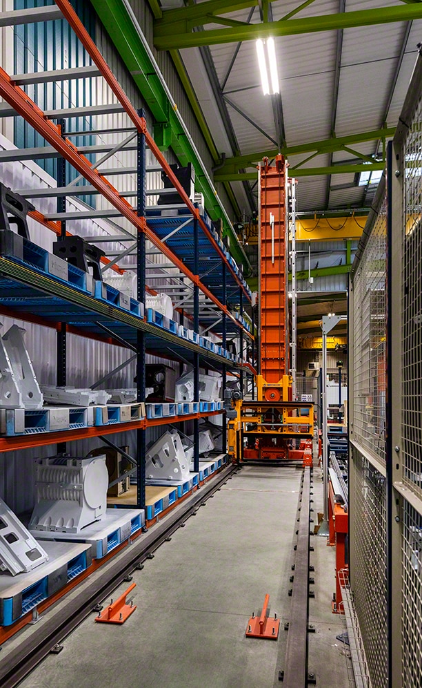 Yamazaki Mazak: a warehouse for industrial machinery - Mecalux.co.uk