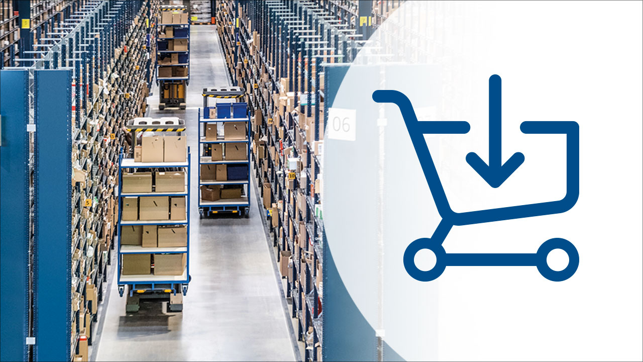 3D Animation of drive-in pallet racking | Mecalux.co.uk