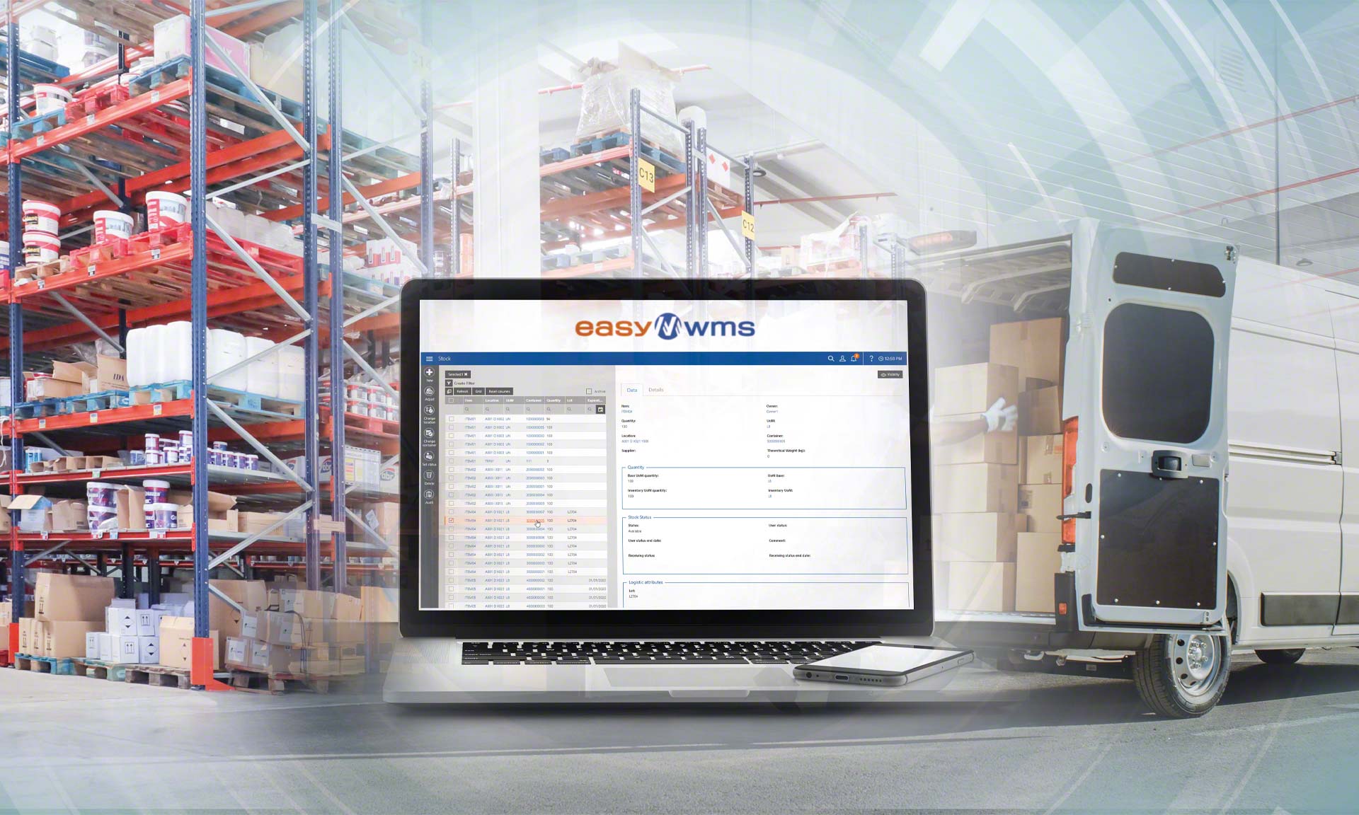 Eurotex digitalises its paints warehouse - Mecalux.co.uk