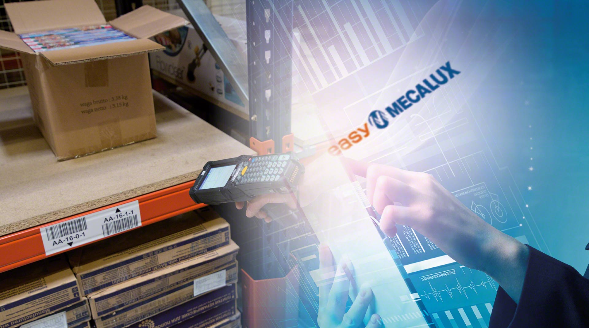 RF scanners speed up the warehouse - Mecalux.co.uk