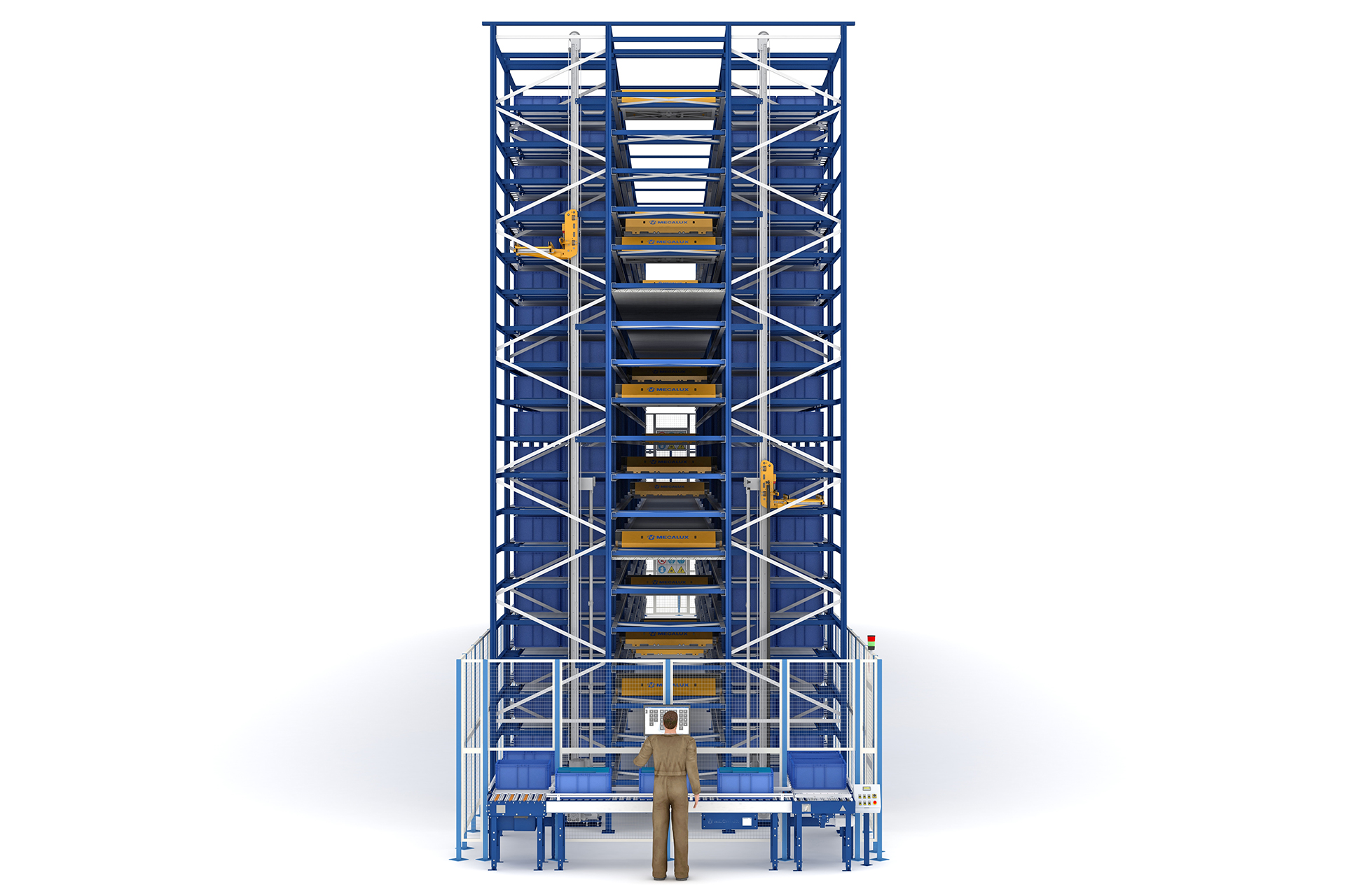 Shuttle System (storage solution for boxes) - Mecalux.co.uk