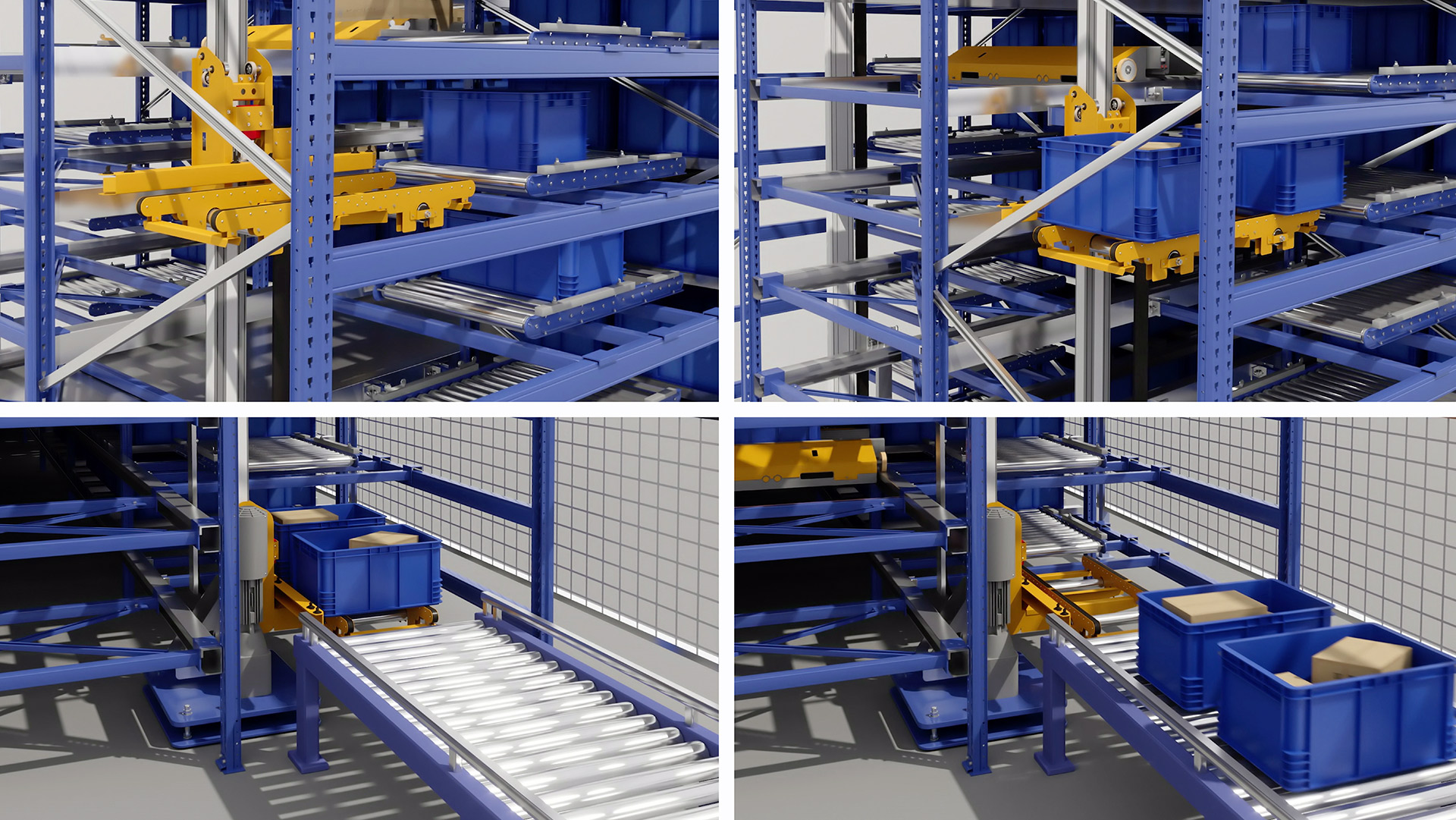 Shuttle System (storage solution for boxes) - Mecalux.co.uk