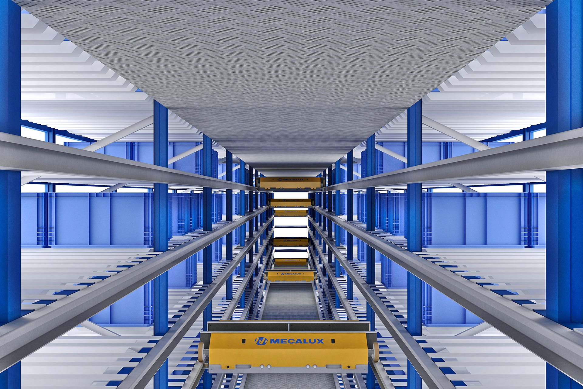 Shuttle System (storage solution for boxes) - Mecalux.co.uk