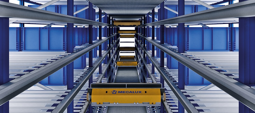 Shuttle System (storage solution for boxes) - Mecalux.co.uk