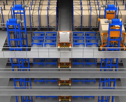 Automated Pallet Shuttle - Mecalux.co.uk