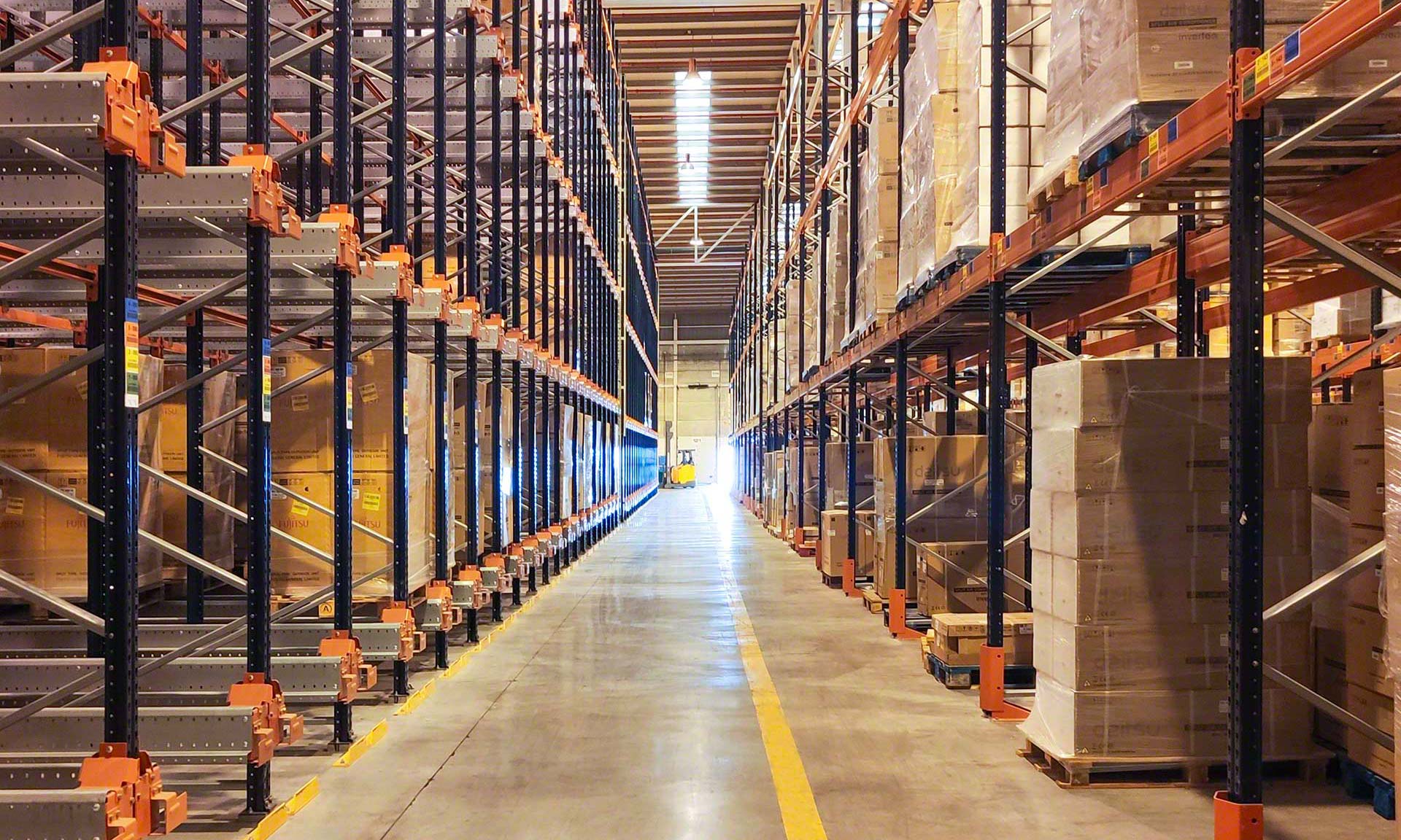 Eurofred: warehouse for air conditioning products - Mecalux.co.uk