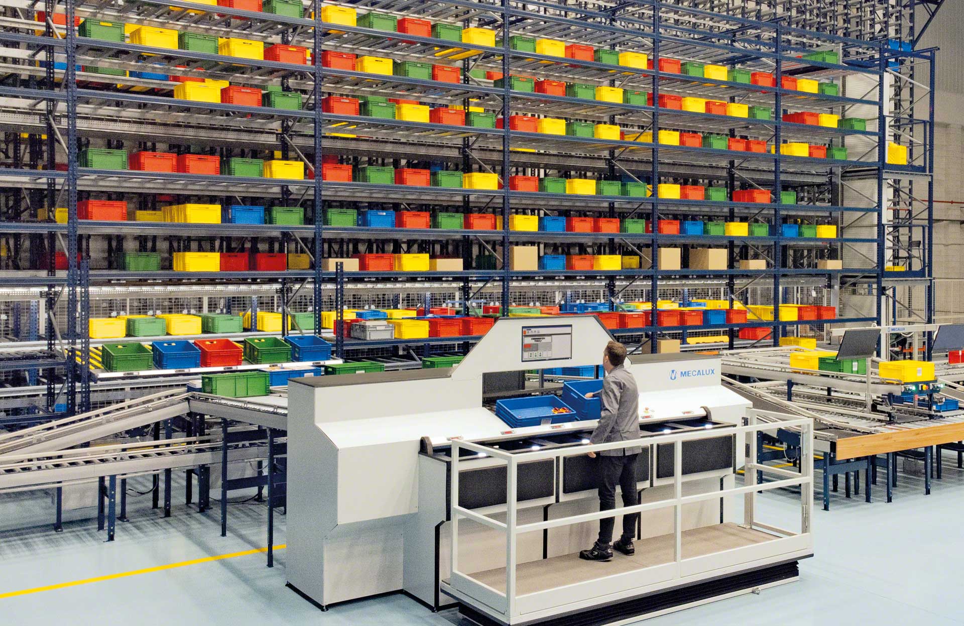 High-Performance Pick Station - Mecalux.co.uk