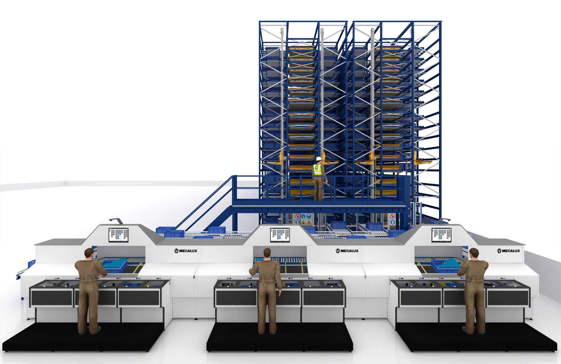 High-Performance Pick Station - Mecalux.co.uk