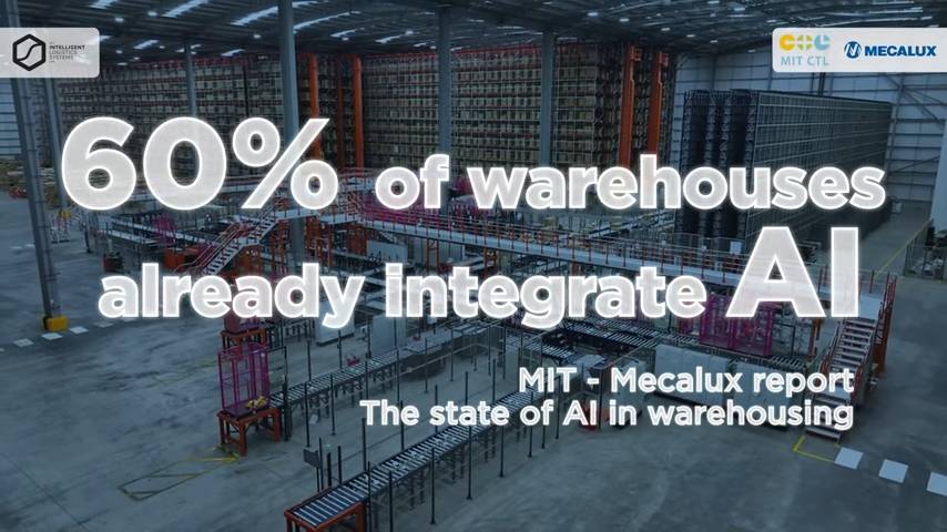 [Video] AI already integrated in 60% of warehouses - Mecalux.co.uk
