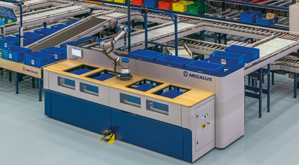 Picking Robot (automated piece picking) - Mecalux.co.uk