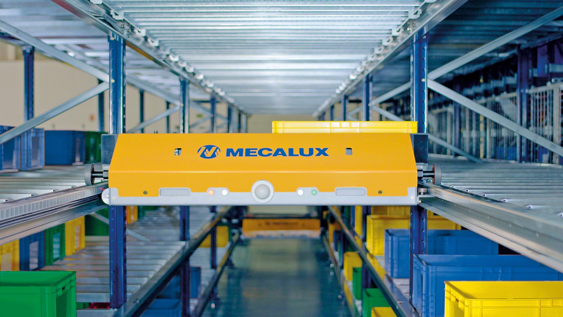 Shuttle System (storage solution for boxes) - Mecalux.co.uk