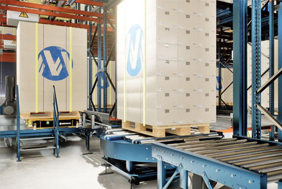 3D Automated Pallet Shuttle - Mecalux.co.uk