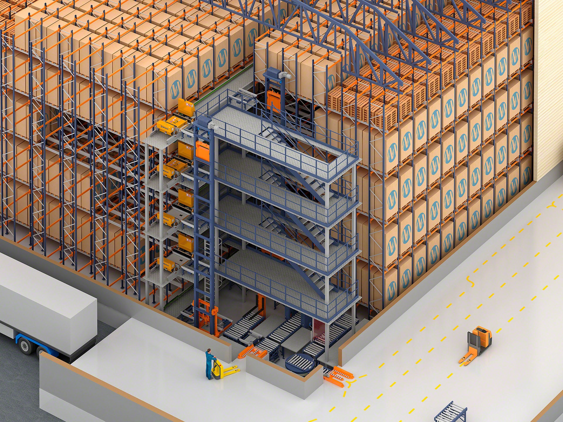 Automated Pallet Shuttle - Mecalux.co.uk