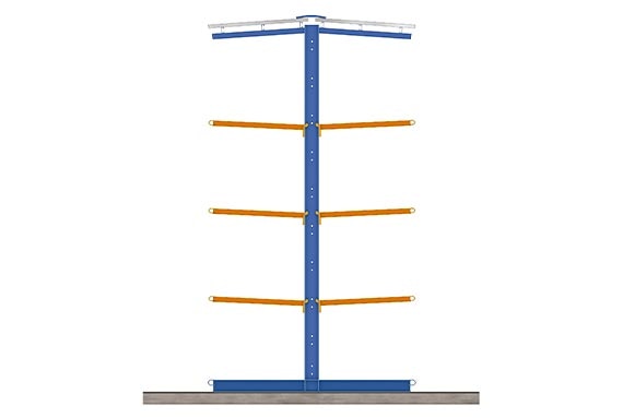 Cantilever racking - Mecalux.co.uk