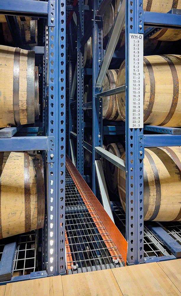 Rabbit Hole’s bourbon whiskey warehouse - Mecalux.co.uk