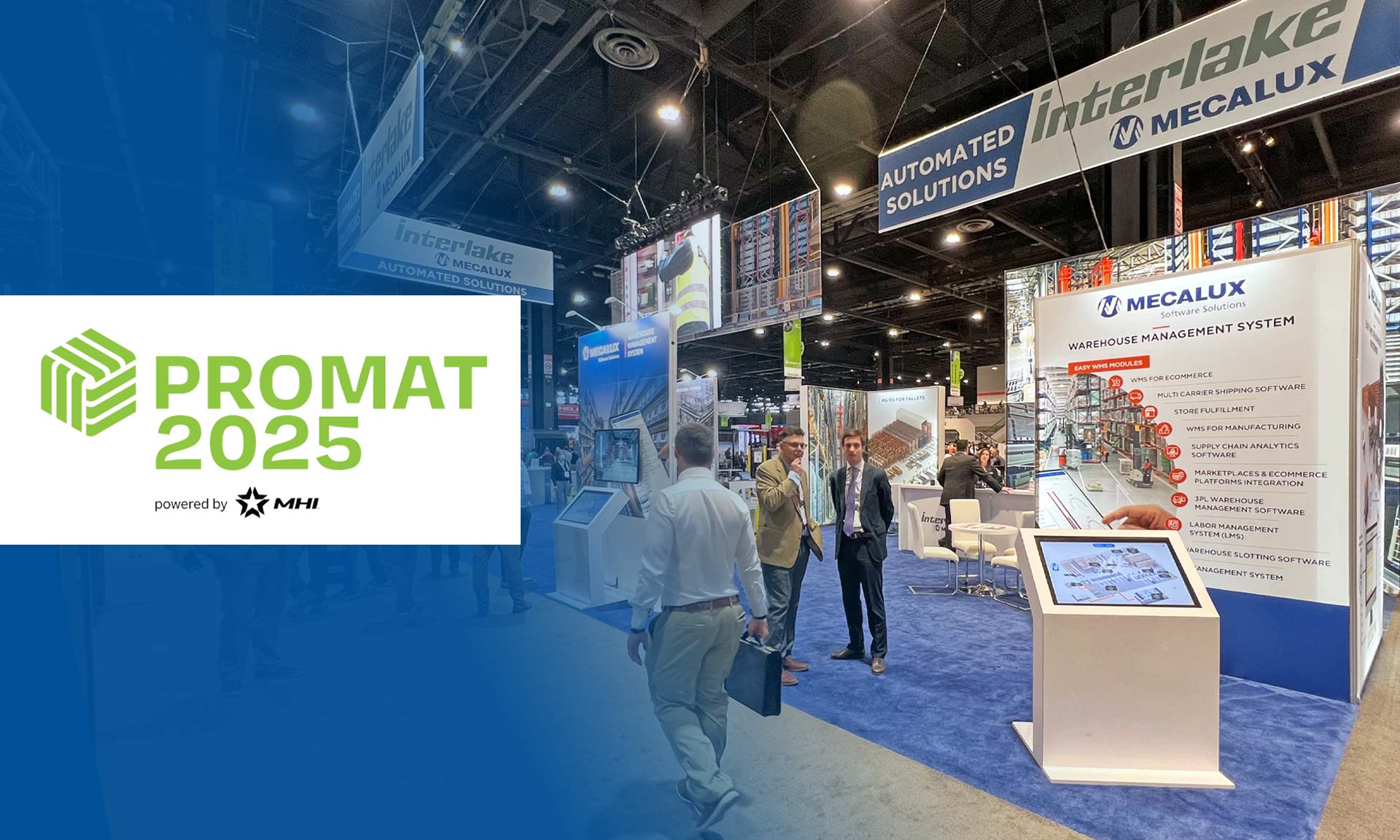 Interlake Mecalux will be at ProMAT 2025 - Mecalux.co.uk