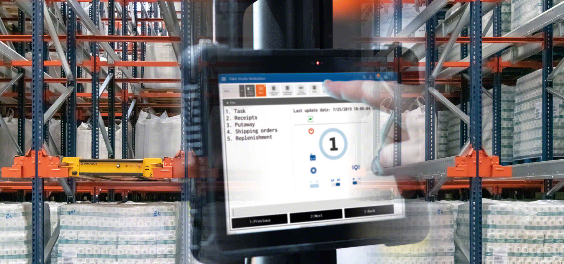 WMS & Pallet Shuttle Integration - Mecalux.co.uk