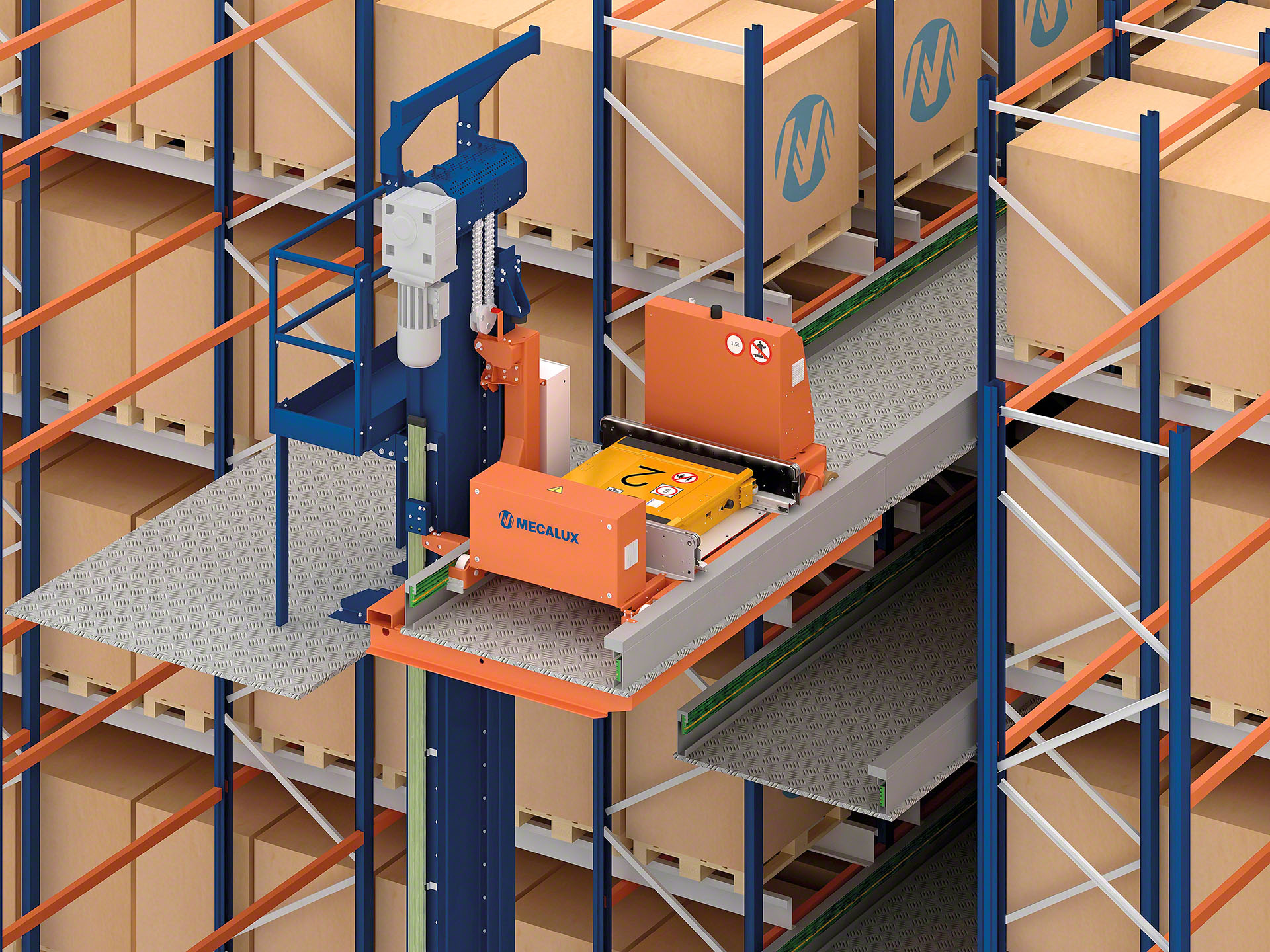 Automated Pallet Shuttle - Mecalux.co.uk