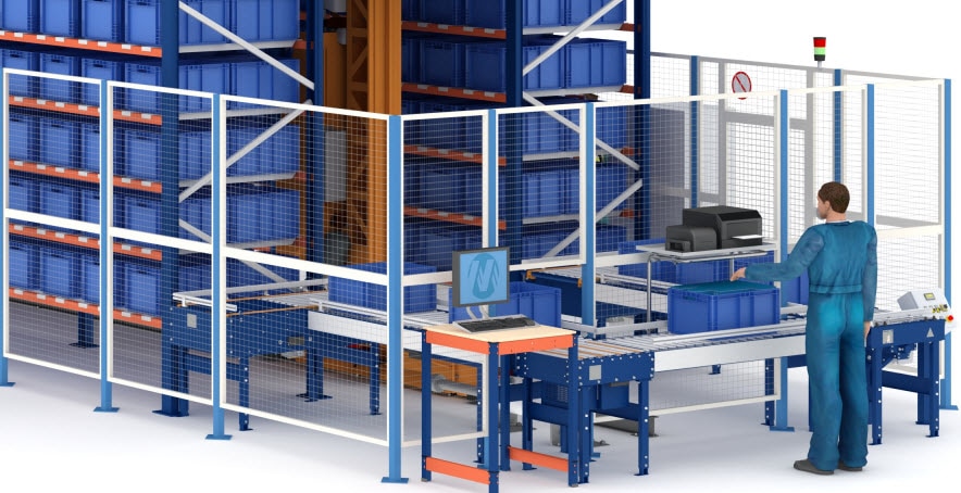 Airgrup’s automated warehouse for boxes Spain - Mecalux.co.uk