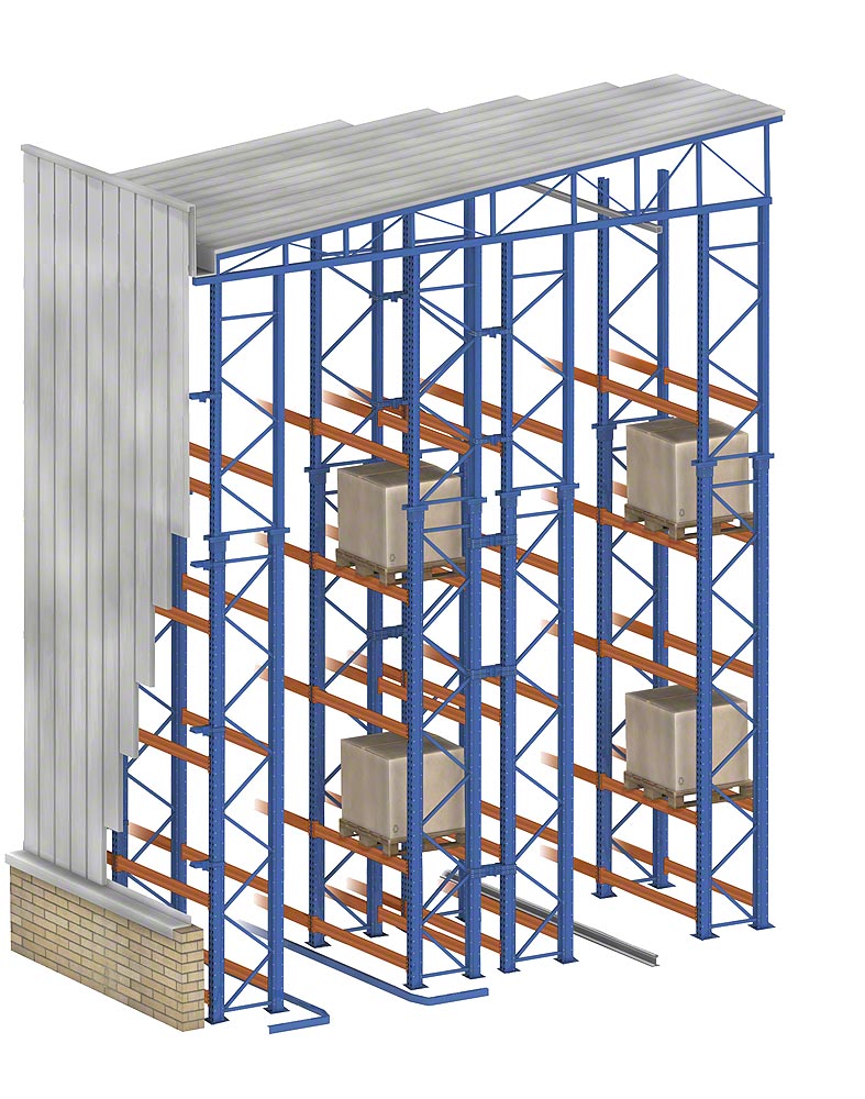 Clad-Rack Warehouses - Mecalux.co.uk