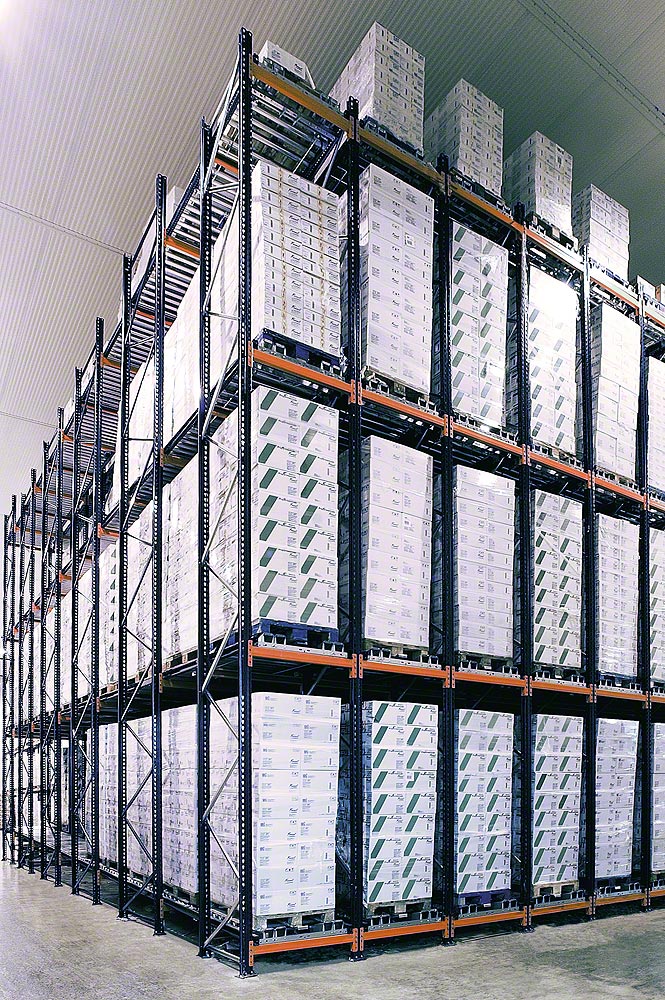 Live Pallet Racking (FIFO) | Pallet Live Storage - Mecalux.co.uk