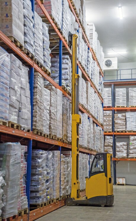 Example of Movirack mobile racks for Bajofrío in Spain - Mecalux.co.uk