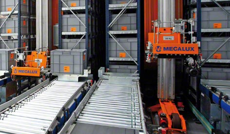 Automated Warehouses for Boxes | Miniload Systems | Mecalux.co.uk