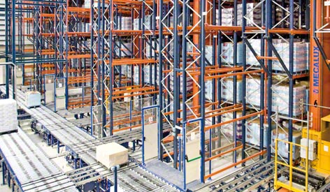ASRS | Automated Warehouse for Pallets | Mecalux.co.uk